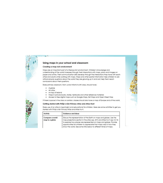 Philip's Irish Primary Atlas | Geography Resources for 3rd-6th Class ...
