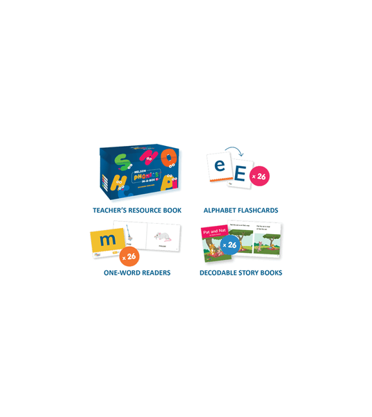Nelson Phonics in a Box |Comprehensive Phonics-Based Learning Solution ...